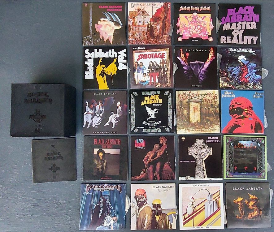 Black Sabbath BLACK BOX 20CDs: 1970-2017 | Kaufen auf Ricardo