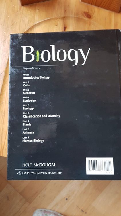 Biology - Holt Mc Dougal Stephen Nowicki (Gebraucht) in Spiegel b. Bern ...