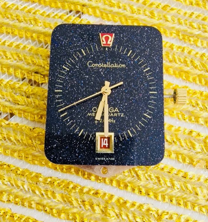 Oméga rare Cadran aventurine + mouvement | Kaufen auf Ricardo