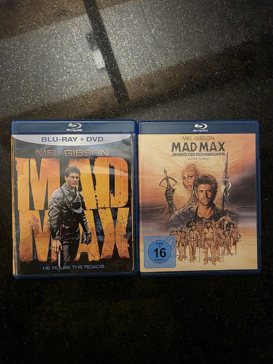 Lot de 2 Blu-ray Mad Max - Mel Gibson - Super Action! (D'occasion) à ...