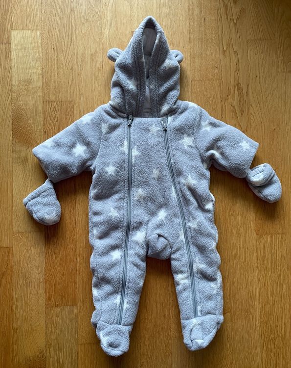 Baby - Overall mit Kapuze und Handschuhen, Gr. 56 von Smile | Kaufen ...