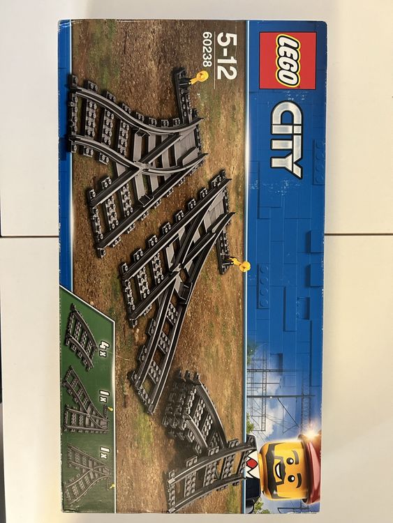 LEGO City Weichen 60238 Eisenbahn Set, Neu (Neu und originalverpackt ...
