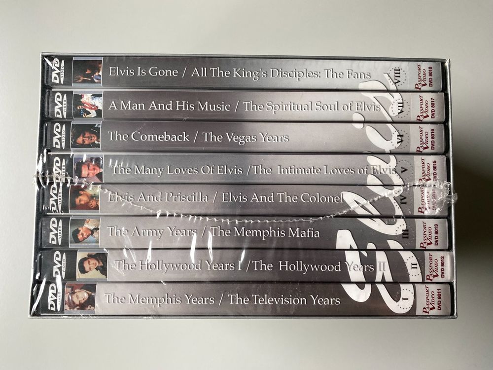 ELVIS The Definitive Collection 8 DVD Box SEALED (Neu und ...