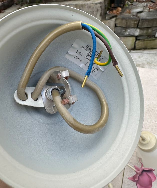 🟢 lustre vintage Shabby chic Romantisch Kronleuchter Blumen (Gebraucht ...