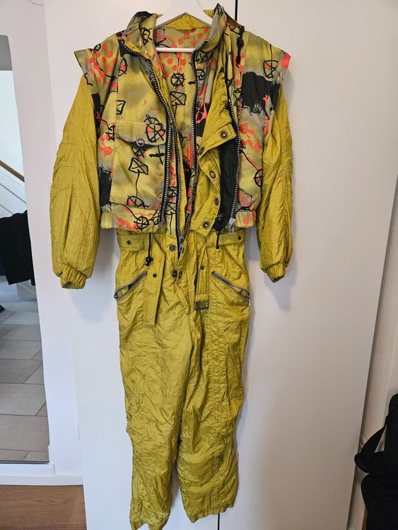 Tuta da sci vintage tg.M con gilet tg.L (Flash) | Kaufen auf Ricardo