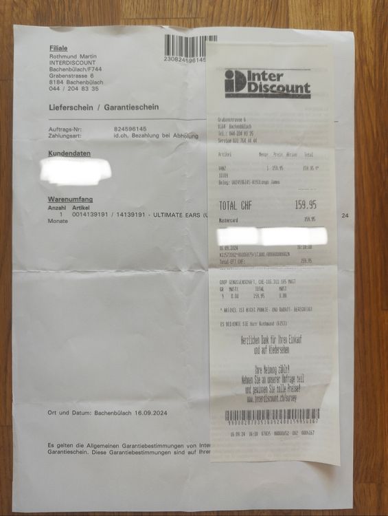 Neuwertige Ultimate Ears Mega Boom 4 mit Garantie bis Sep.26 (Neu ...