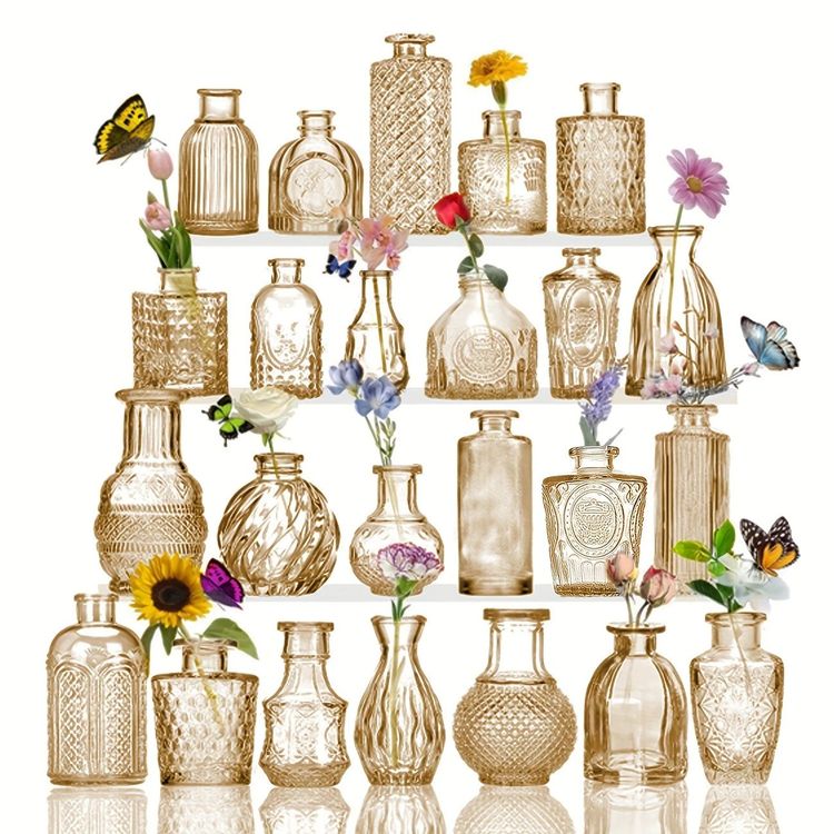 SONDERPREIS ‼️ 10er Set Vase Glas 🤎 NEU (Neu und originalverpackt) in Bern für CHF 9.9 – mit ...
