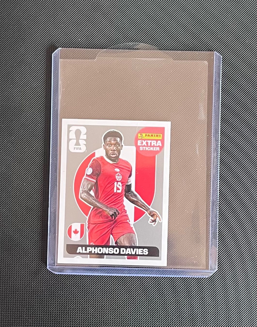 Alphonso Davies Silver Panini Extra Stickers 2026 (Neu (gemäss ...