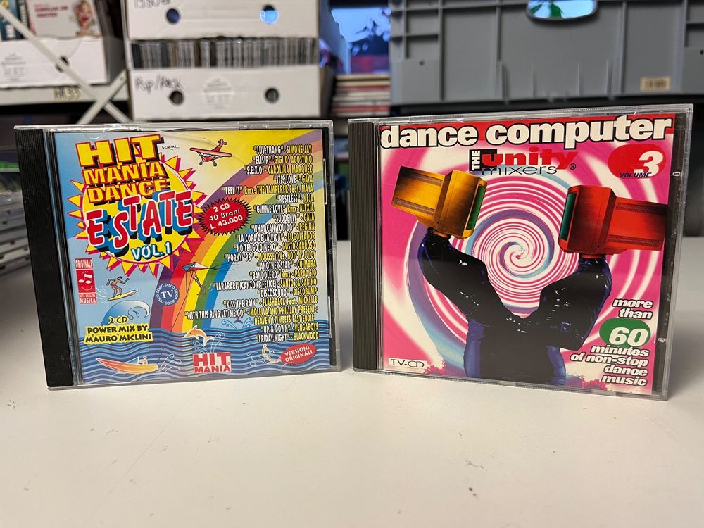 Hit Mania Vol. 1 (Achtung nur CD 1) + Dance Computer 3 HH21D (Gebraucht ...