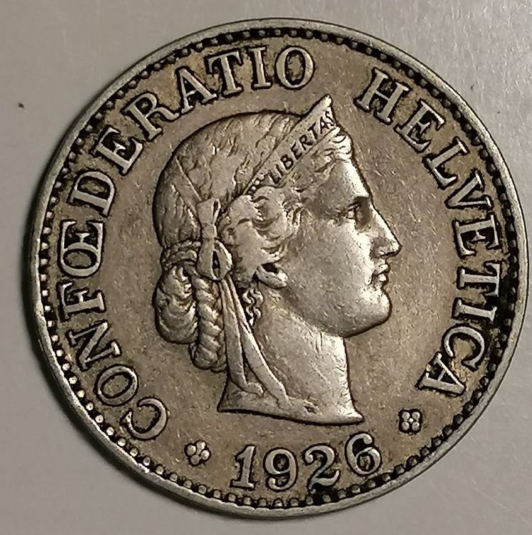 10 Rappen Schweiz 1926 (Gebraucht) in Stalden (Sarnen) für CHF 1 – mit Lieferung auf Ricardo kaufen