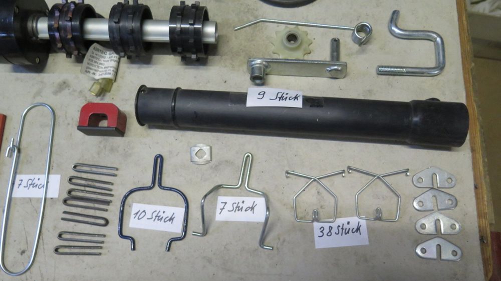 NORDSTEN Sähmaschine Grosser Posten Ersatzteile (Neu (gemäss ...