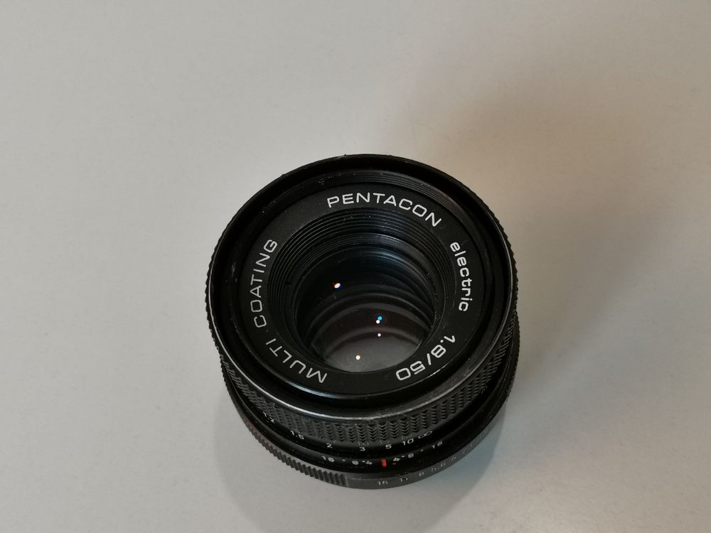Photo lens Pentacon 50mm f1.8 electric multi coating | Kaufen auf Ricardo