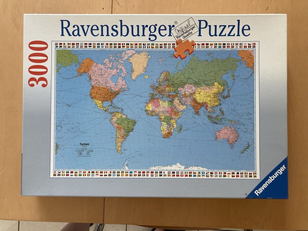 Puzzle 3000 Teile (Gebraucht) in La Conversion für CHF 5 – mit ...