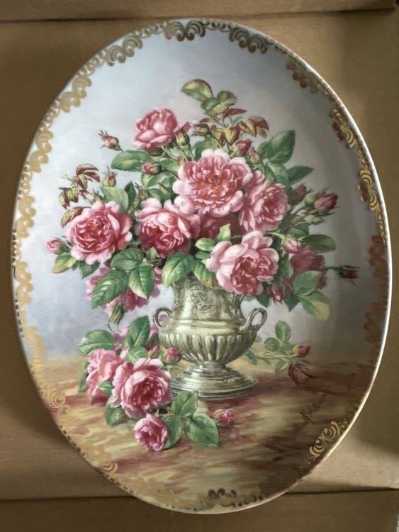 Royal Worcester Wandteller “English Elegance” Albert William (Neu und originalverpackt) in ...