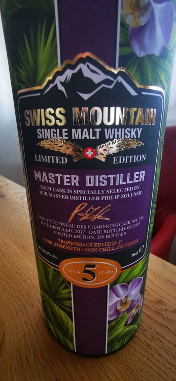 MASTER DISTILLER LIMITED EDITION TROPENHAUS EDITION 2 | Kaufen auf Ricardo