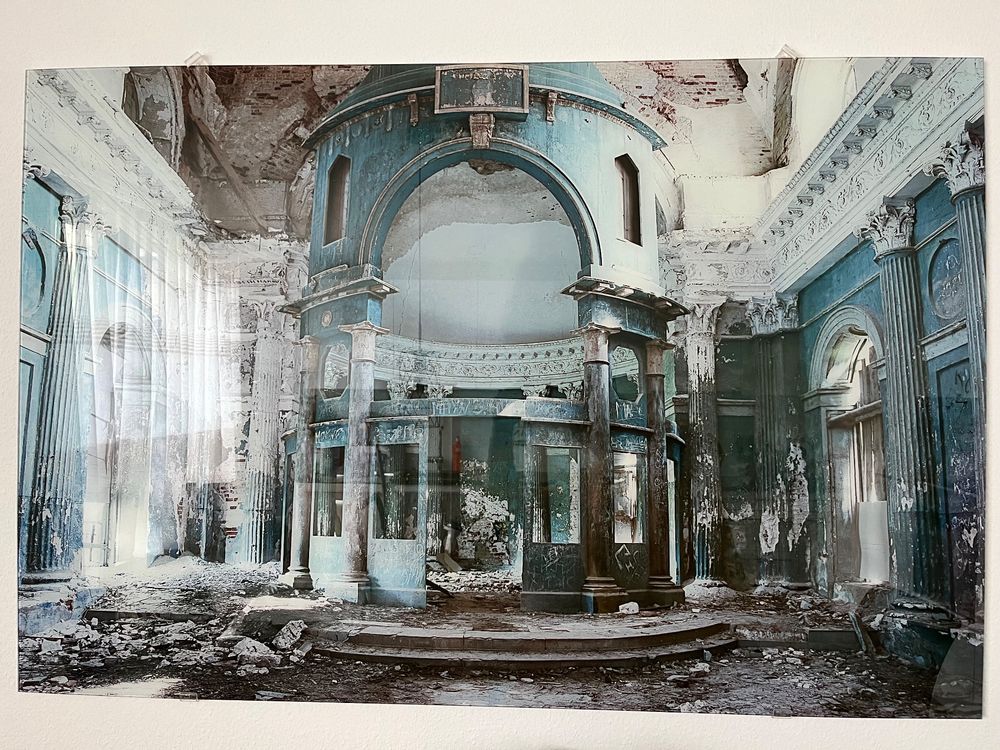 Grosses Wandbild, Ruine, verfallen, Lost Place, Antiklook | Kaufen auf ...