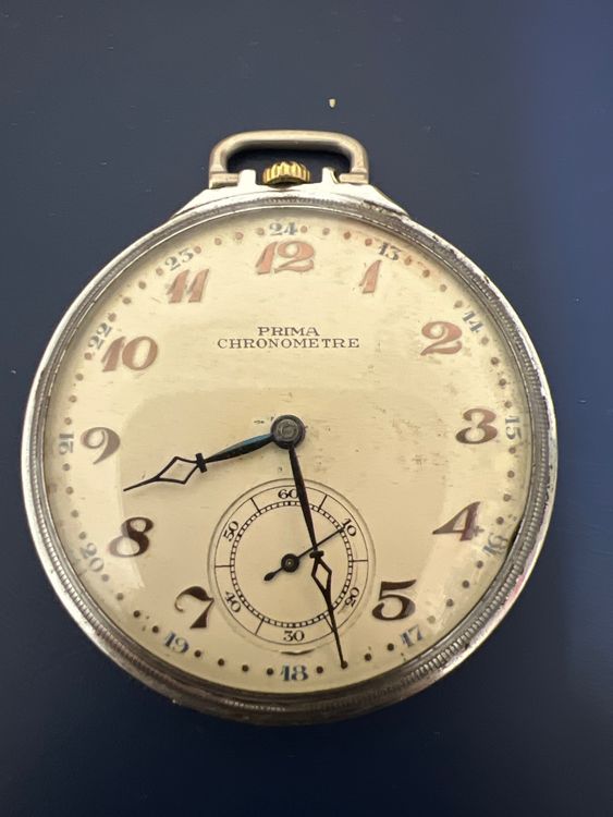 Prima Chronometer Taschenuhr 48.5 mm (Defekt) in Pfeffingen für CHF 15 – mit Lieferung auf ...