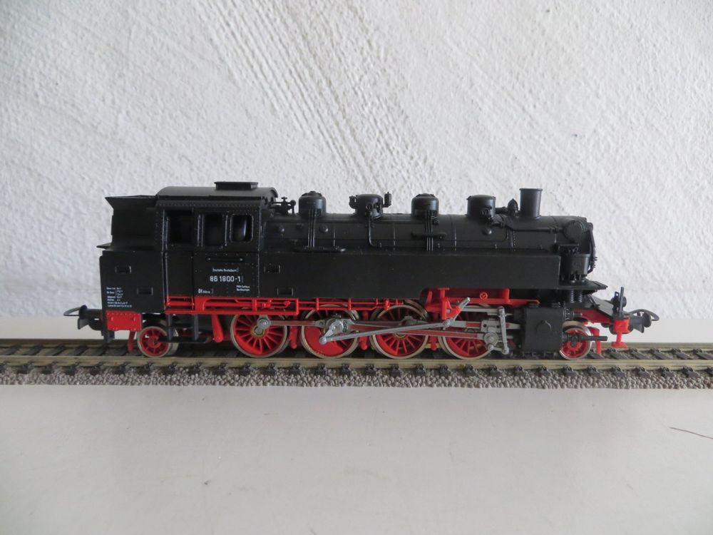 Piko H0: Dampflok BR 86 der DR, GS, EM 27 schwarz, OVP (Gebraucht) in ...