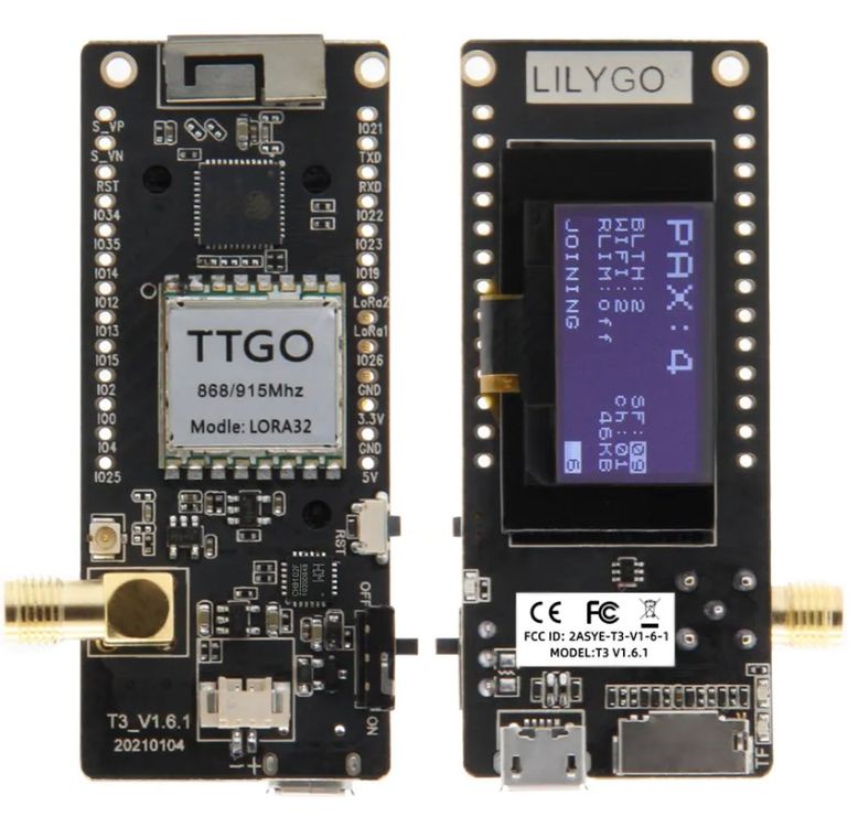 LilyGo TTGO LoRa32 433 Mhz ESP32 LoRa32 Lora Wifi SX1278 (Neu und ...