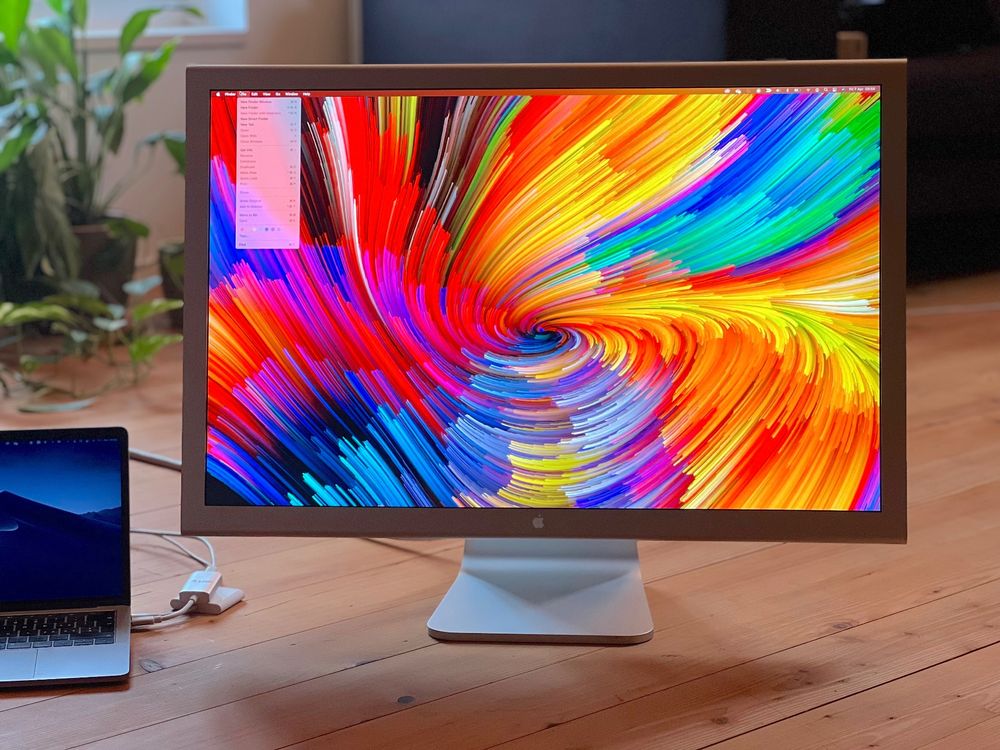 Apple 30” Cinema Display Monitor A1083 2560x1600 mit Adapter | Kaufen ...