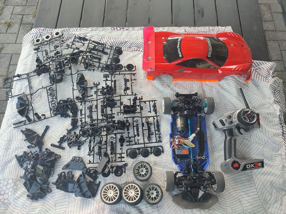 Tamiya TT02 mit Spektrum DX3E Sender (Gebraucht) in Schweizersholz für ...