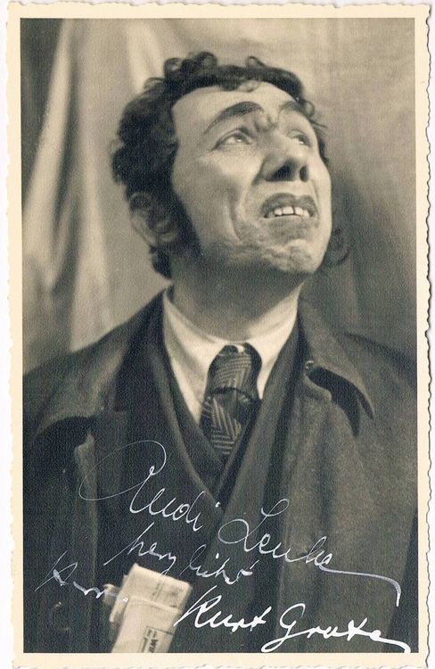Rudi Lenke Autogramm signiert Vintage Foto 9x14cm (Gebraucht) in Bischofszell für CHF 20 – mit ...