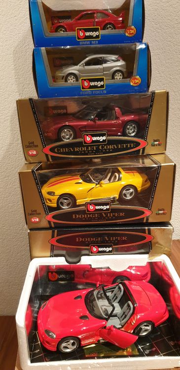 Collection 5 x Burago Pack 1992-2000 | Kaufen auf Ricardo