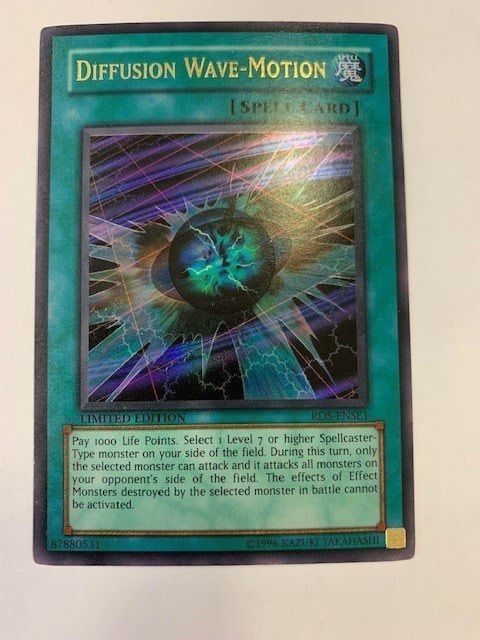 Diffusion Wave-Motion Yu-Gi-Oh Karte (Neu (gemäss Beschreibung)) in ...