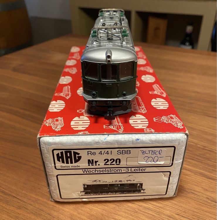HAG Re 4/4 I SBB AC Nr.220 | Kaufen auf Ricardo