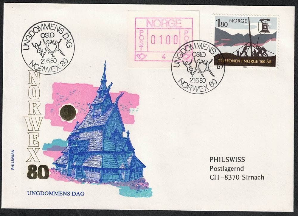 1980 Norwegen Norwex 80 Ungdommens Dag - FDC Brief | Kaufen auf Ricardo