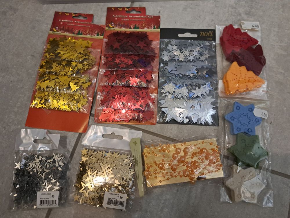 Streudeko Sternen usw. NEU | Kaufen auf Ricardo