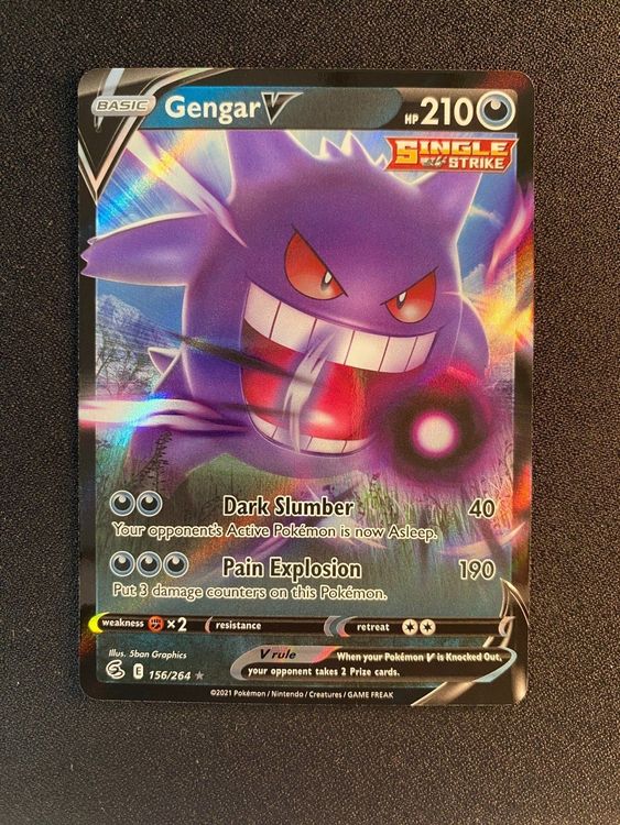 Gengar V EN Fusion Strike | Kaufen auf Ricardo