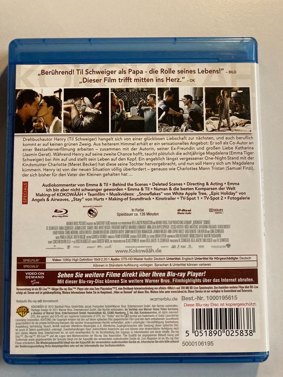 Kokowääh Teil 1 & 2 mit Til und Emma Schweiger (Gebraucht) in Buttisholz für CHF 3.9 – mit ...