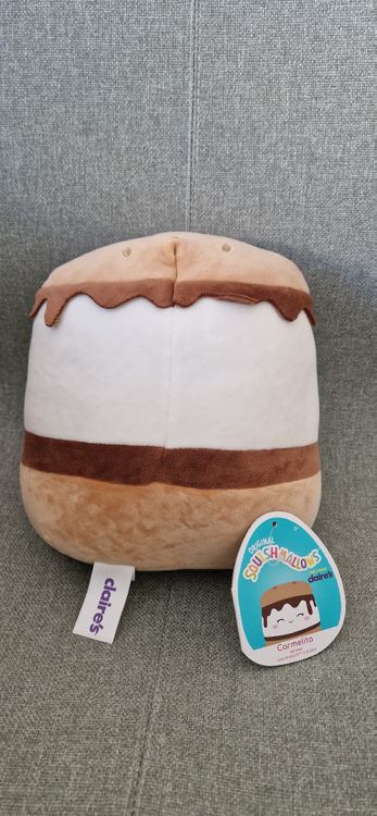 Squishmallow Marshmellow Smores Carmelita (Neu und originalverpackt) in ...