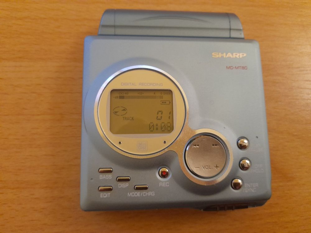 Sharp MD-MT80 Minidisc Player (Gebraucht) in Lustmühle für CHF 29 – mit ...