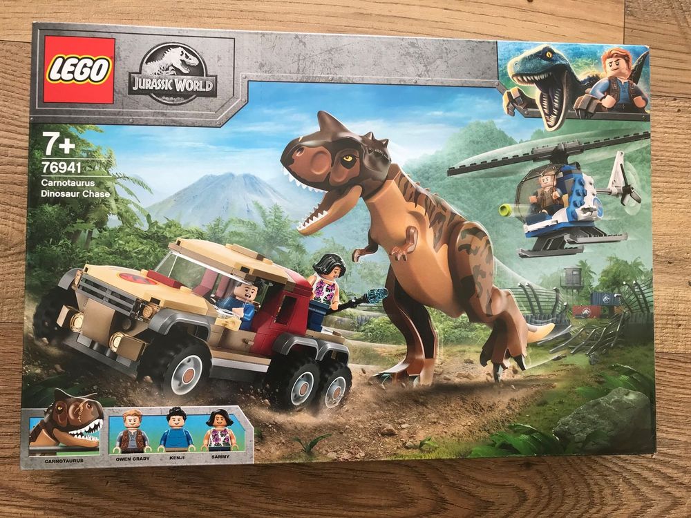 Lego jurassic world 76941 carnotaurus chase (Neu und originalverpackt ...