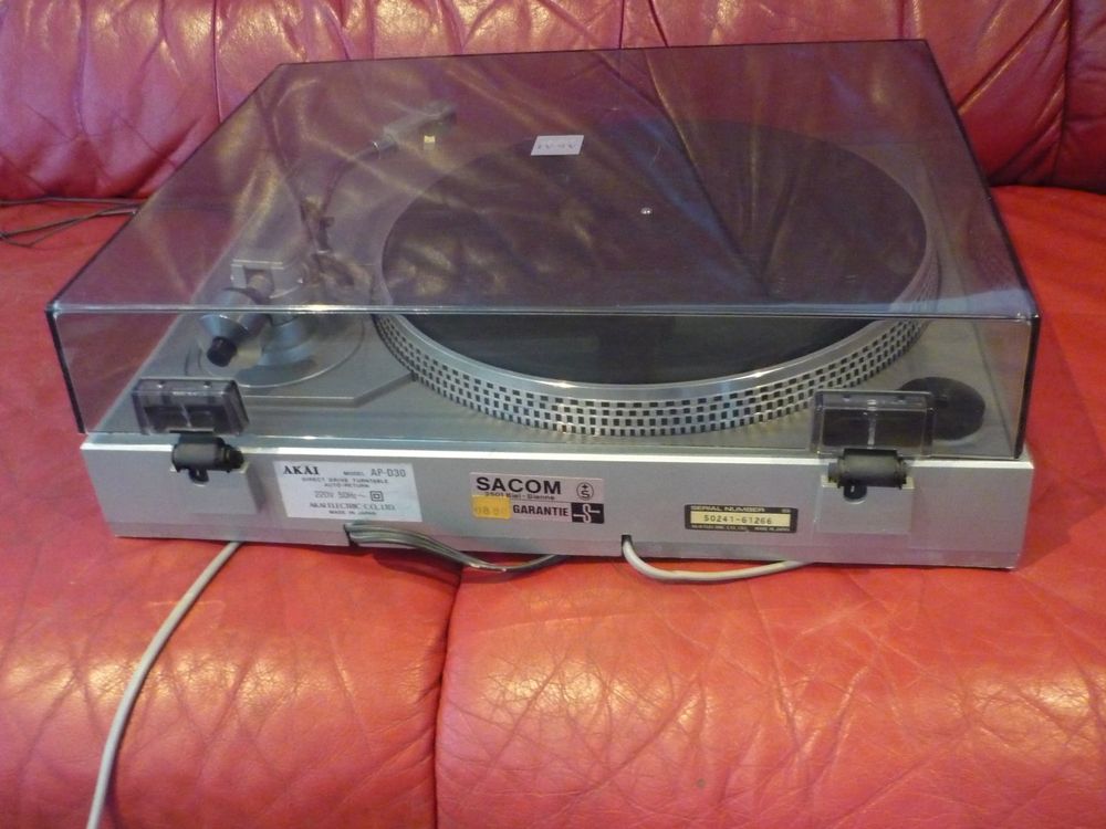 Plattenspieler AKAI AP D30 - Direct Drive Turntable (Gebraucht) in ...