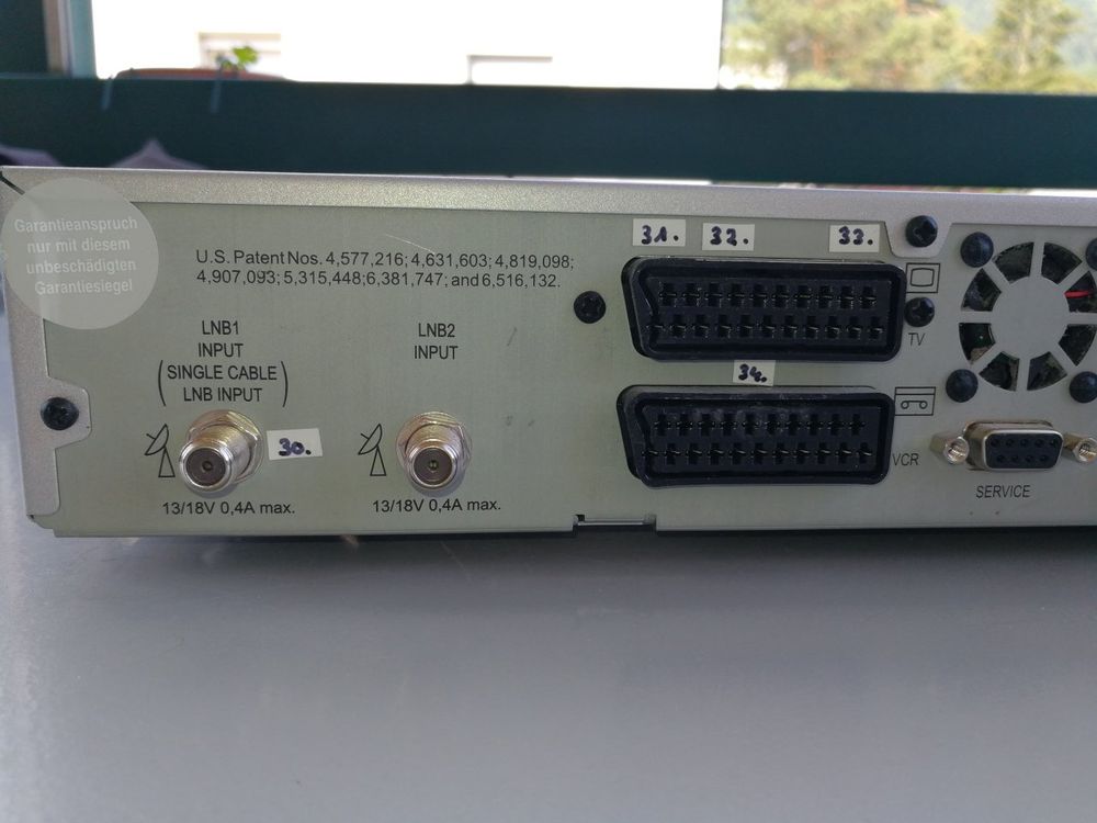 TechniSat DigiCorder S2 Satelliten-Receiver (Gebraucht) in Sedrun für ...