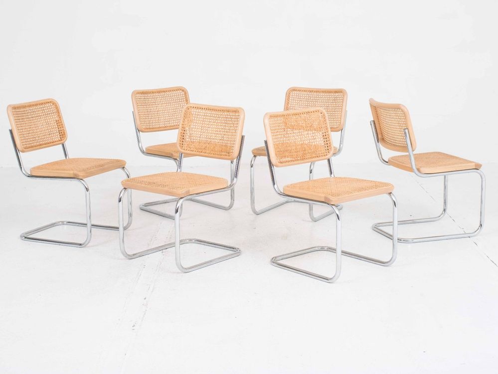 Thonet S32 Freischwinger Stühle von Marcel Breuer, 6er Set (Gebraucht) in Zürich für CHF 3680 ...