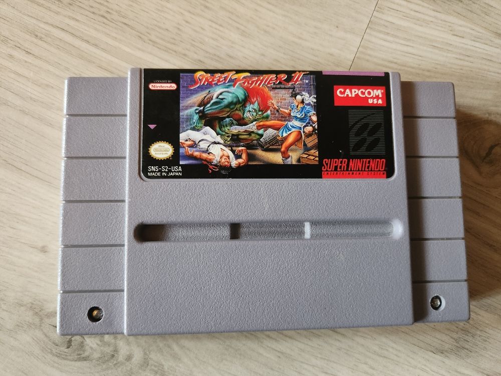 Street Fighter II SNES Modul Super Nintendo (Gebraucht) in Tafers für ...