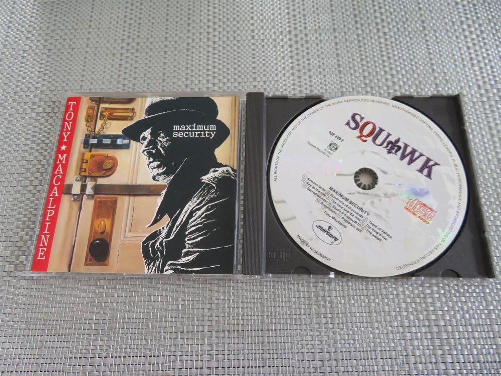 TONY MACALPINE Maximum Security 1987 (Gebraucht) in Niederbipp für CHF ...