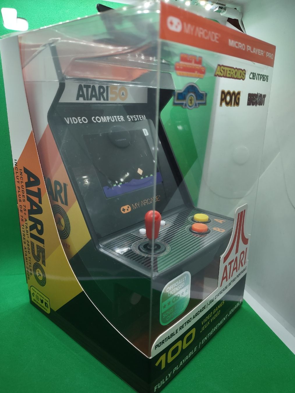 Atari 50 Micro Player Pro - 100 jeux d'arcade rétro! (Gebraucht) in ...