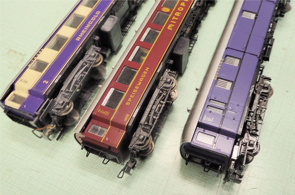 Liliput H0 - DRG - RHEINGOLD - 3 Pers'Wagen | Kaufen auf Ricardo