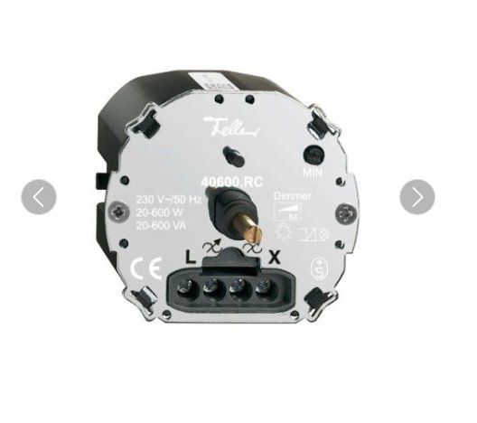 2 x Drehdimmer FELLER 40600 RC 20-600W - weiss (Gebraucht) in Kefikon ...