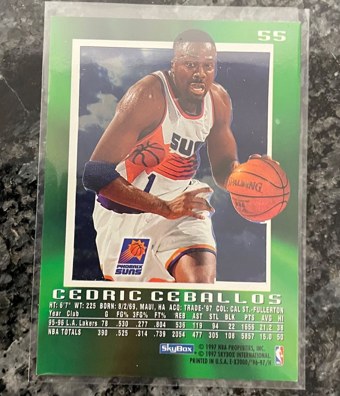 NBA Cedric Ceballos Skybox EX2000 96/97 Carr (Neu (gemäss Beschreibung)) in Muttenz für CHF 1.5 ...