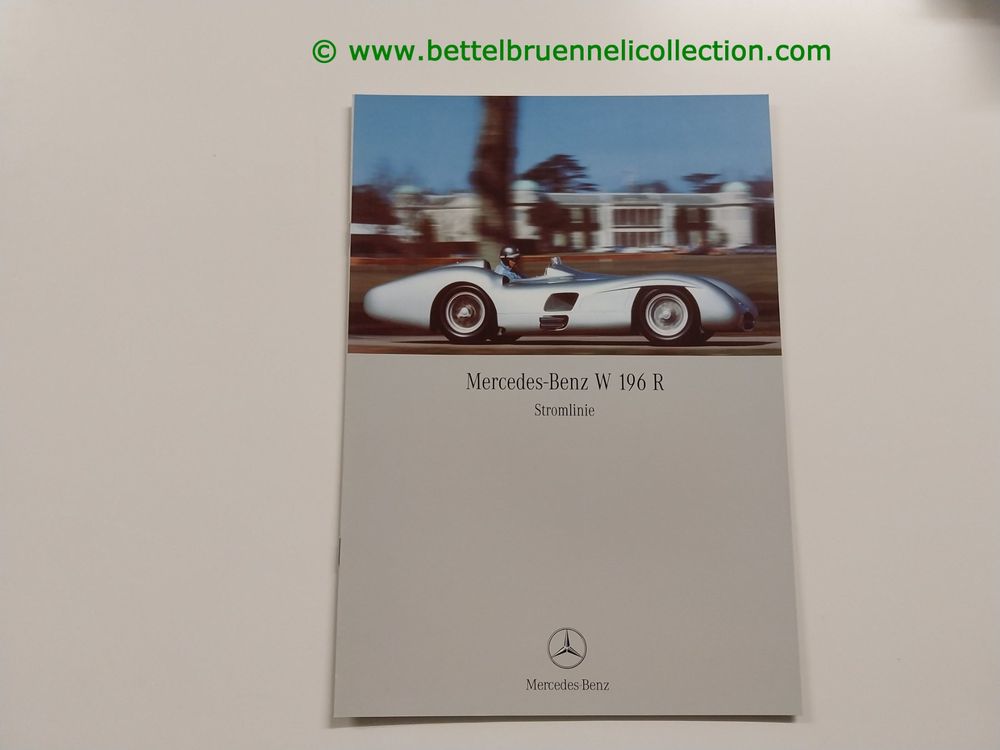 Mercedes-Benz 300 SL W196 R Stromlinie Prospekt 2003 deutsch (Gebraucht ...