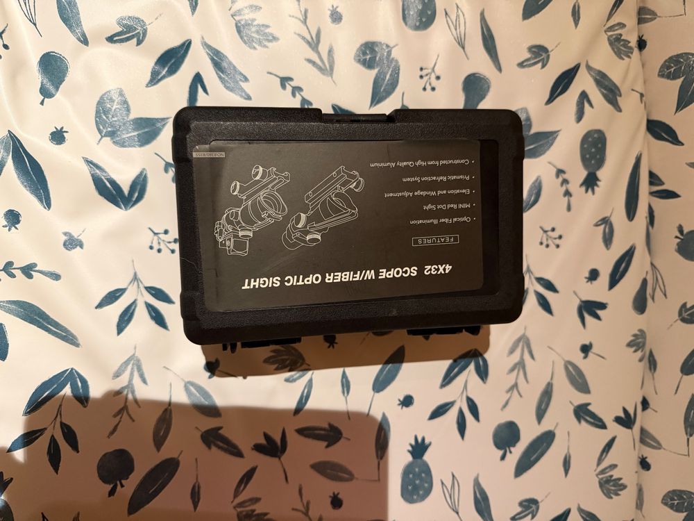 Zielfernrohr 4x32 mit Fiber Optik Visier (Neu (gemäss Beschreibung)) in ...