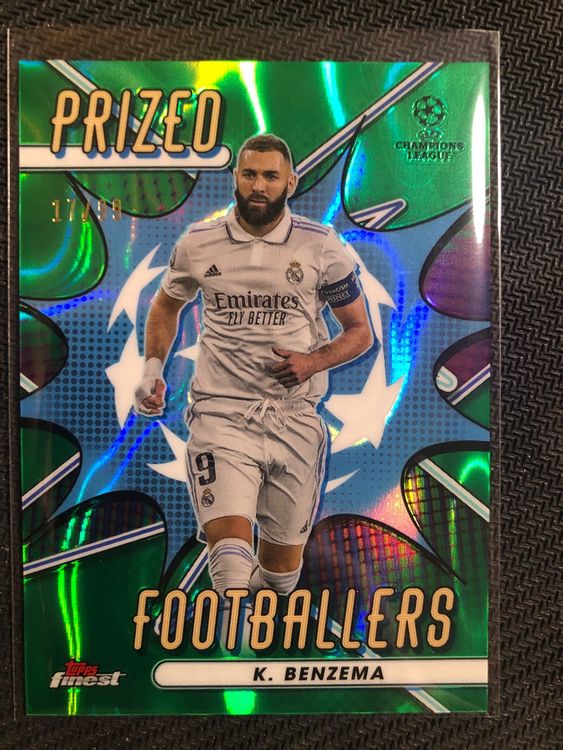 Topps Finest Karim Benzema Real Madrid 17/99 (Gebraucht) in Wangenried ...