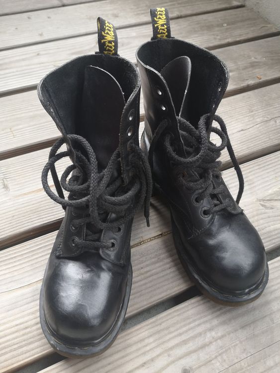 Dr Martens industrial - original Stahlkappen-Schuhe (Gebraucht) in ...