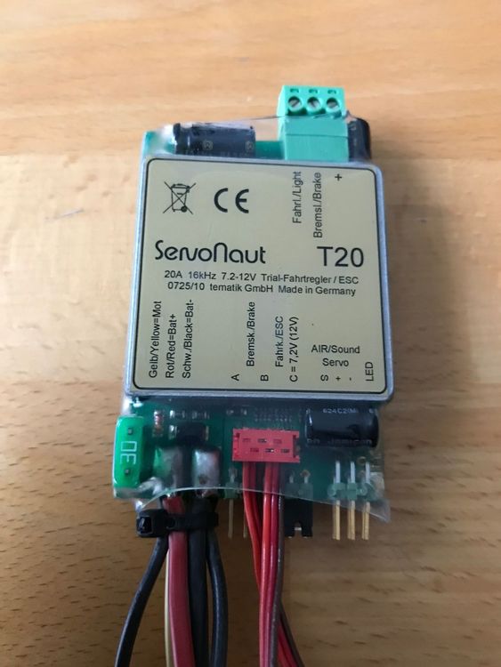 Servonaut T20 Regler (für Tamiya,Crawler,Truck, Bagger,usw… (Gebraucht ...